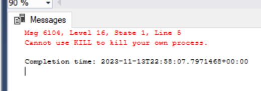 How To Kill A Running Session In Mssql Data Journal Entries